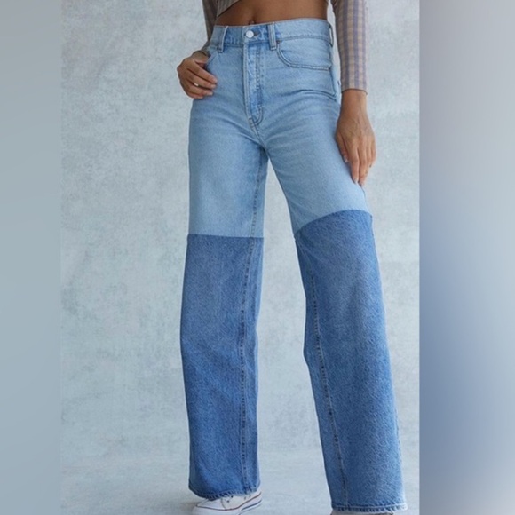 Pacsun Two Tone Jeans